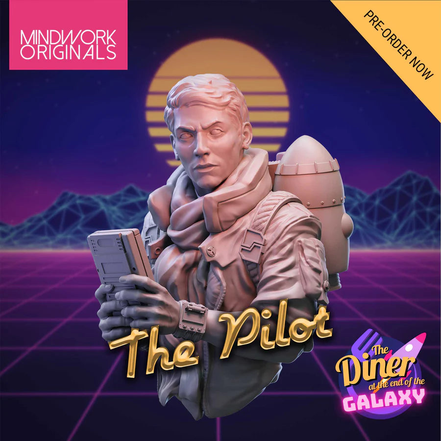 The Pilot - Mindwork Games - El Greco Miniatures – El Greco Miniatures Ltd.