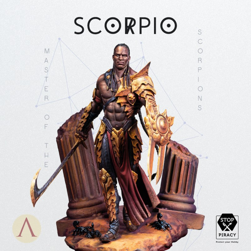SCORPIO 75MM ZODIAC MYSTIC SIGNS - Scale75 - El Greco Miniatures – El ...
